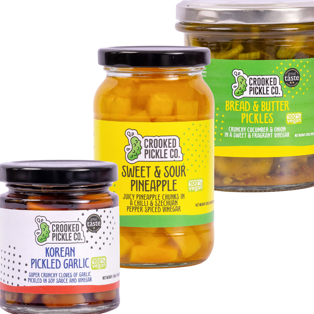 The OG Pickle Trio – Crooked Pickle Co.